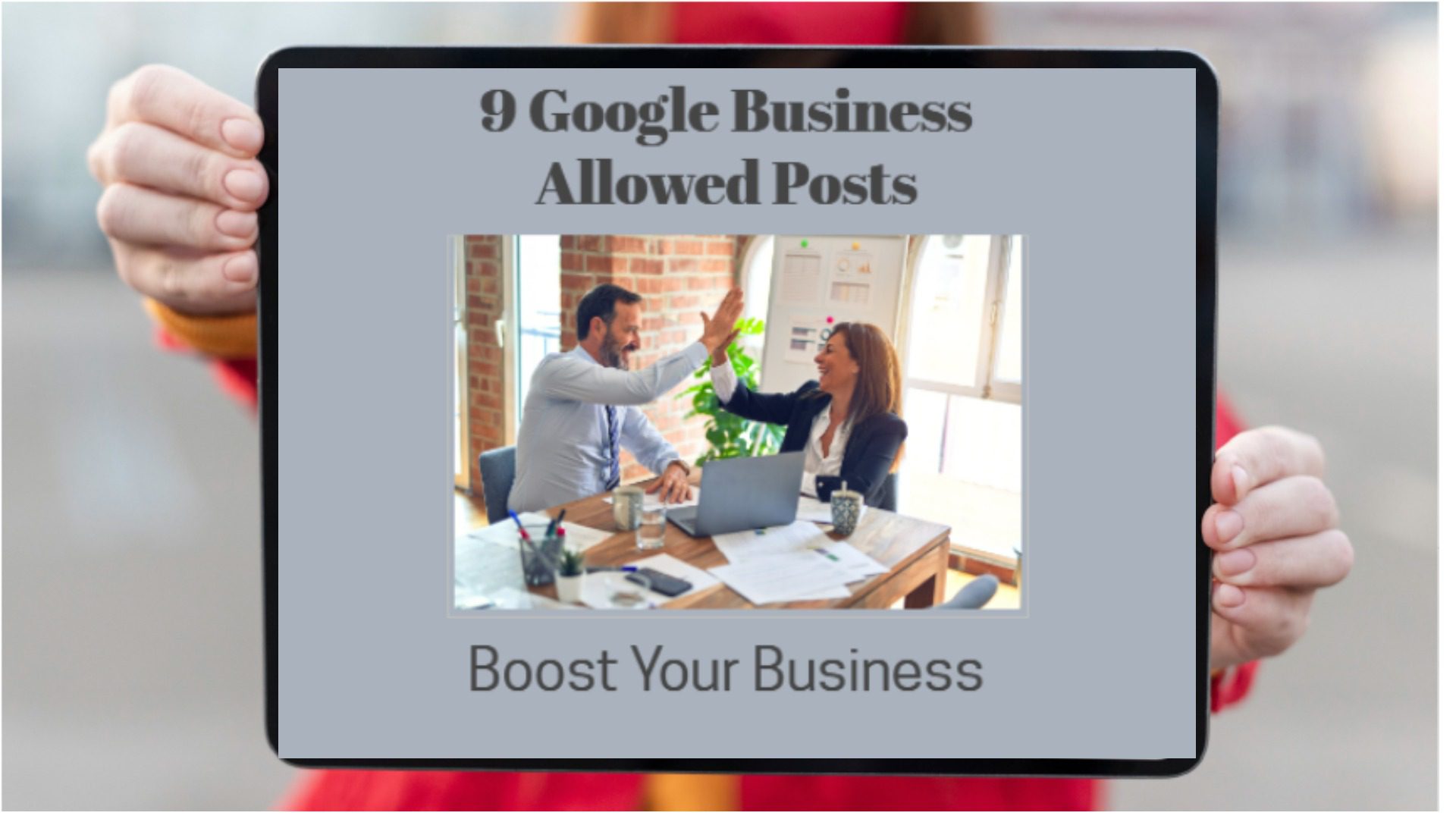 Allowed Google Business Posts Showcase Your Business! - reprenu